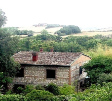 Casale in pietra, 20.000 mq di parco, Rapolano Terme, Siena, Toscana, Italia